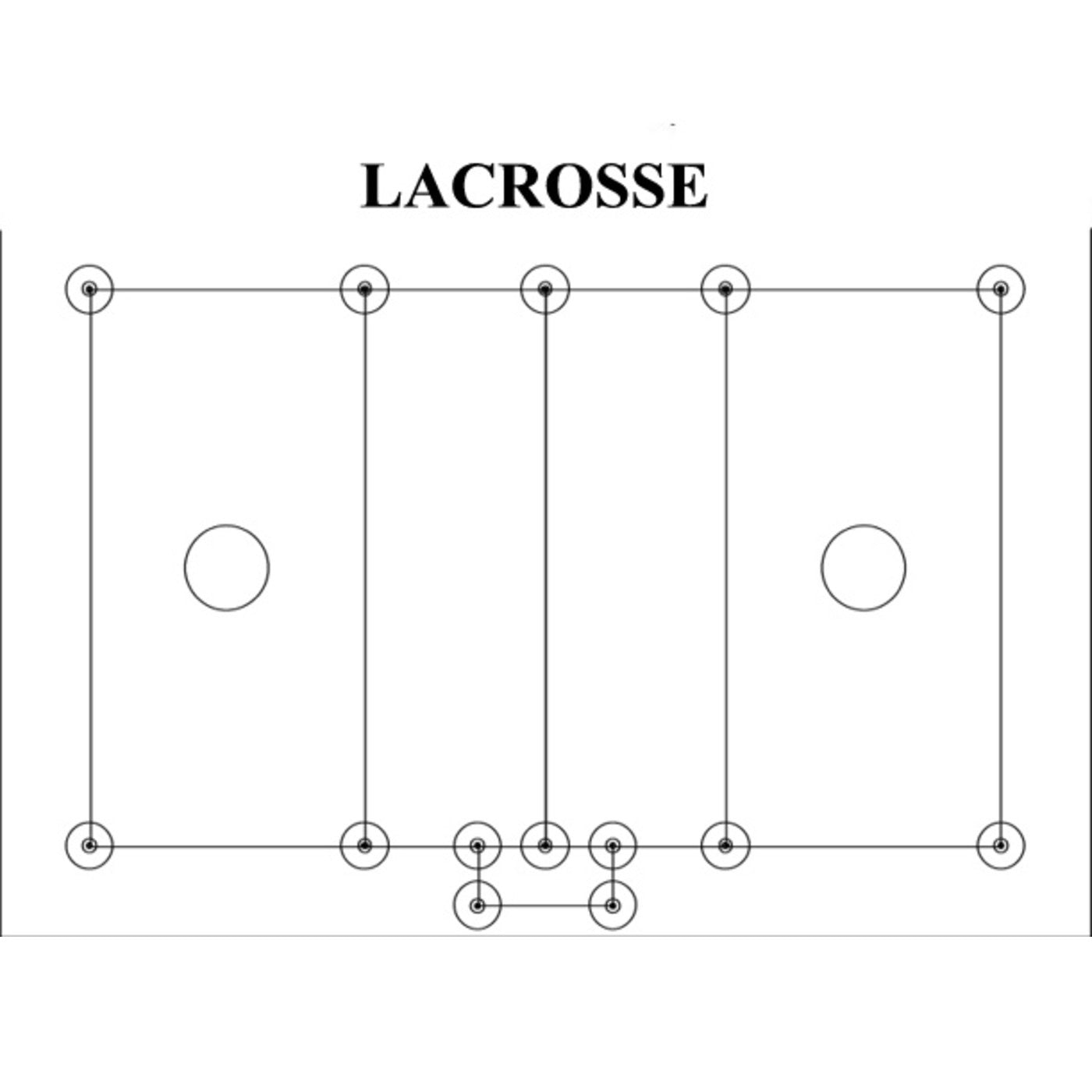 Trigon Sports Proline Lacrosse Field Layout System